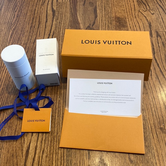 Louis Vuitton | Other | Authentic Louis Vuitton Fragrance Gift Box ...